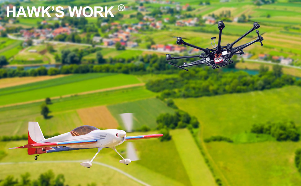 FLYSKY FS-i6X 10Ch Transmitter & FS-iA6/10B Receiver Set – HAWK'S WORK