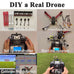 F450 Drone Kit to build, DIY 450mm Wheelbase 4-axis Multi-rotor Drone ...